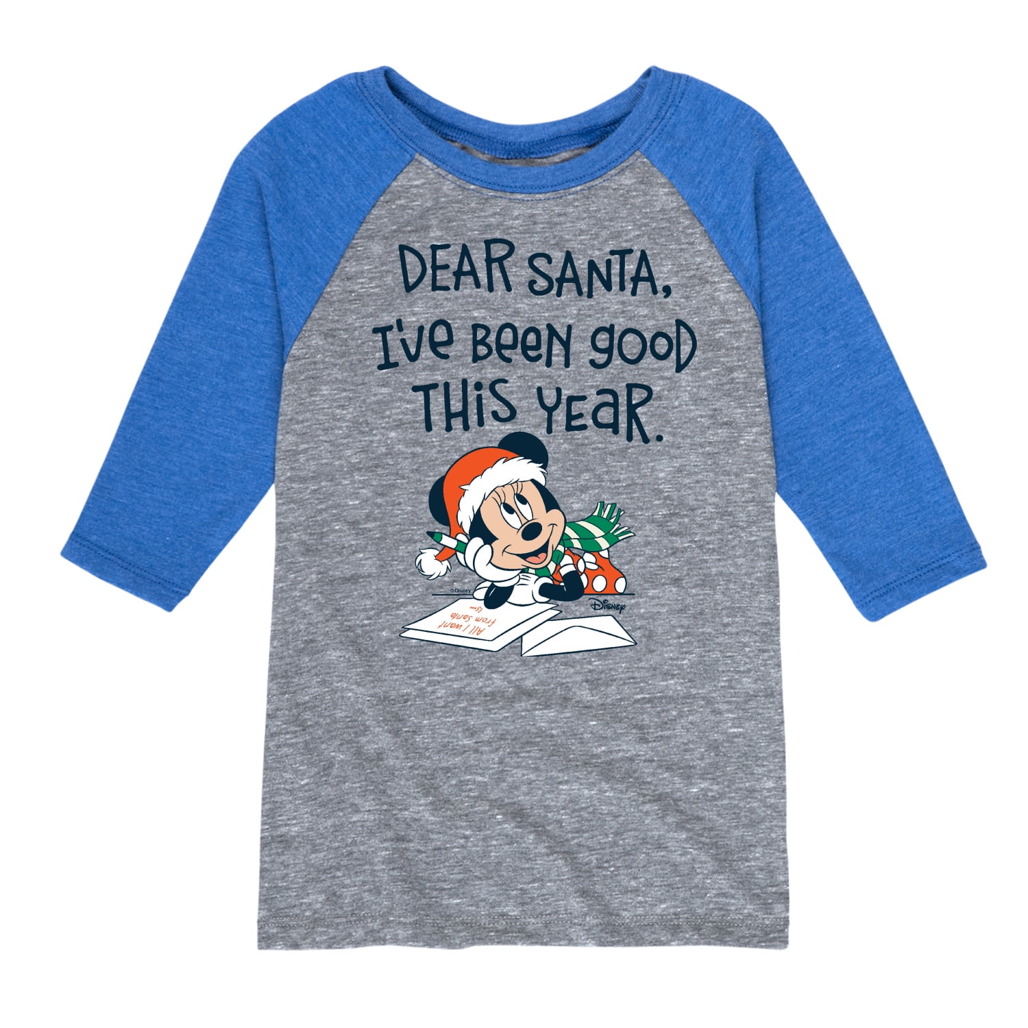 Disney - Ive Been Good - Toddler & Youth Raglan Graphic T-Shirt ...