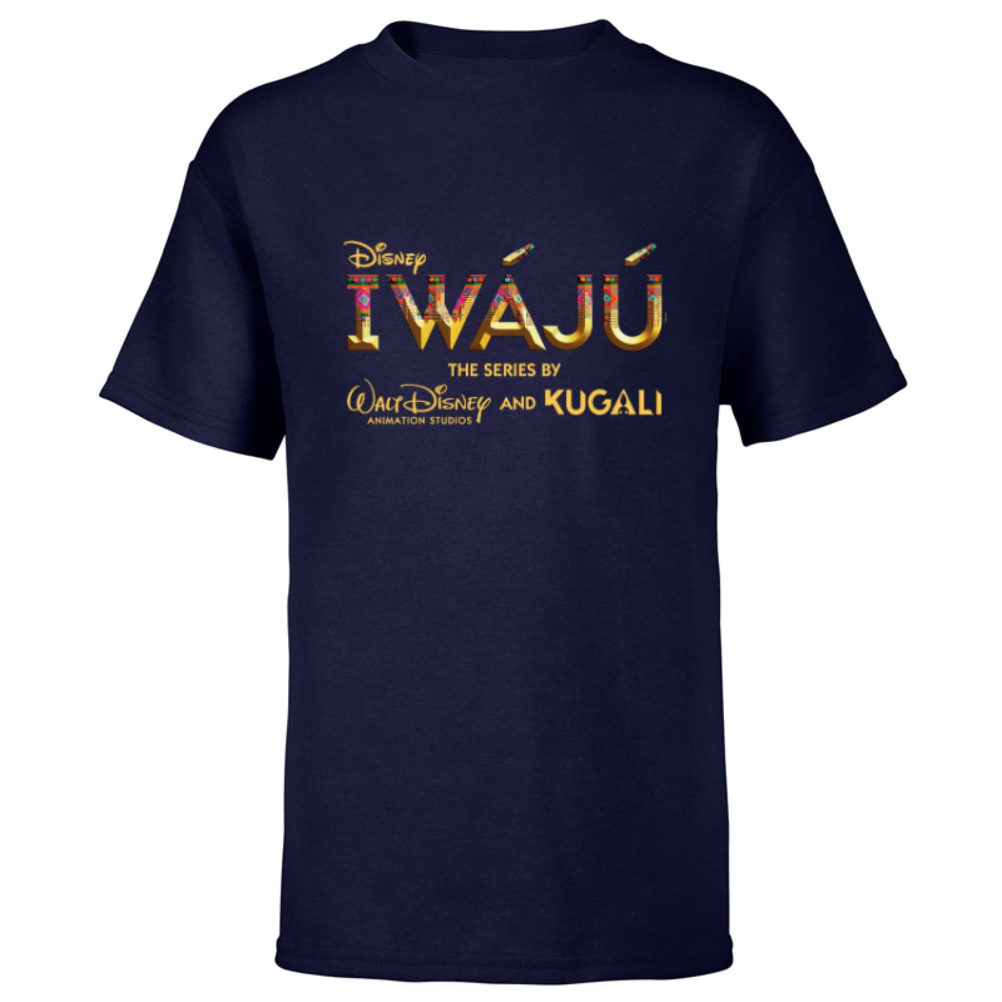 Disney Iwájú Animated Series Official Title Logo Disney+- Short Sleeve T-Shirt for Kids ...