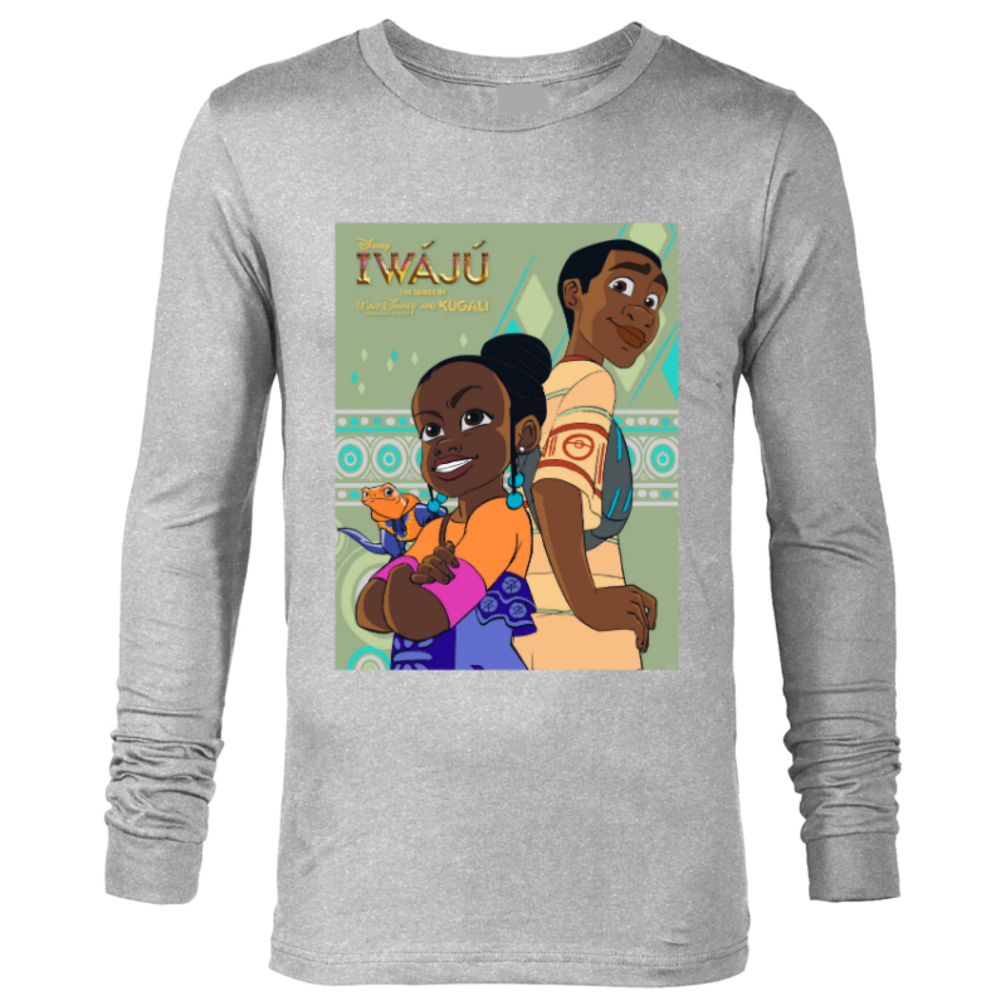 Disney Iwájú Animated Series Tola Kole and Otin Disney+- Long Sleeve T ...