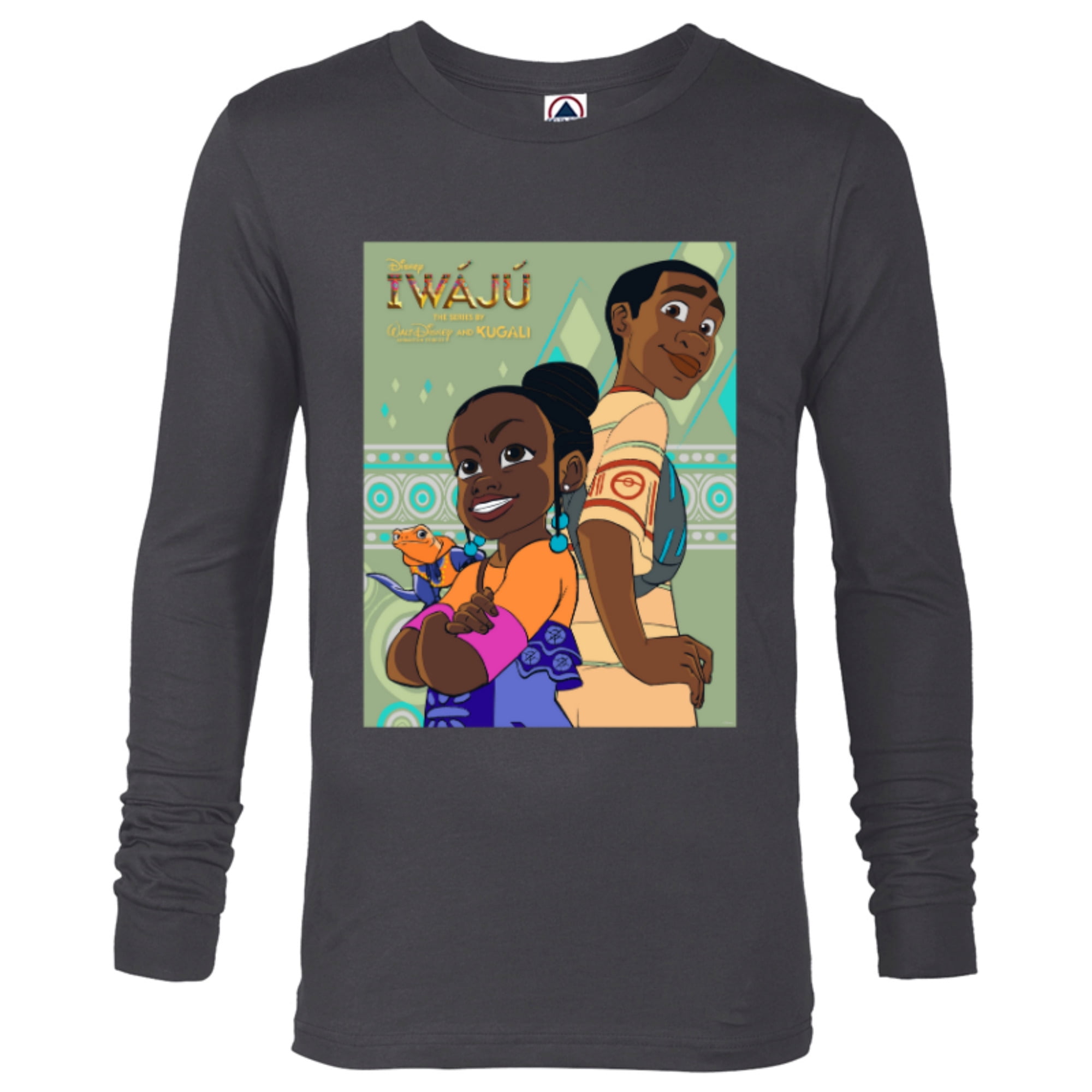 Disney Iwájú Animated Series Tola Kole and Otin Disney+- Long Sleeve T ...