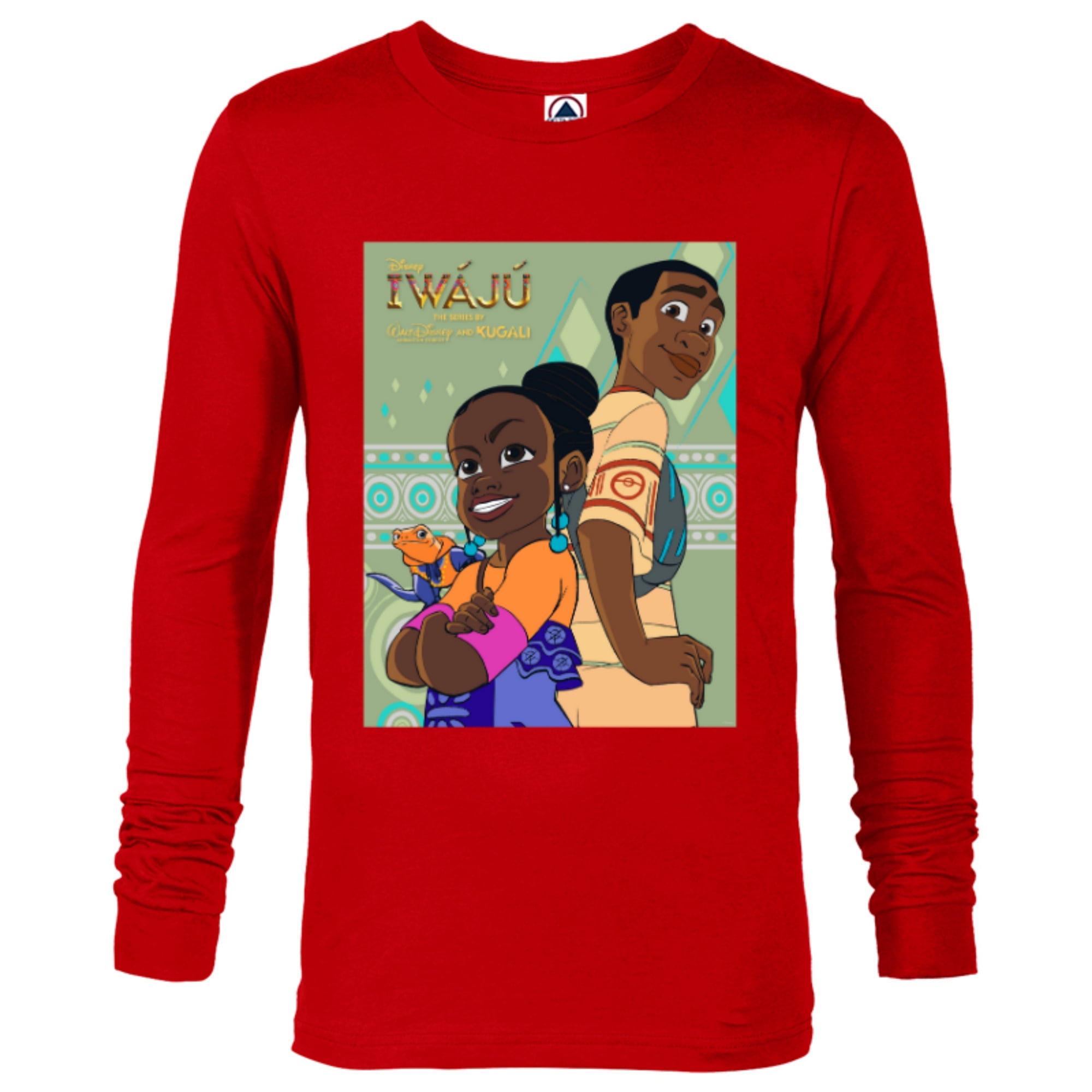 Disney Iwájú Animated Series Tola Kole and Otin Disney+- Long Sleeve T ...