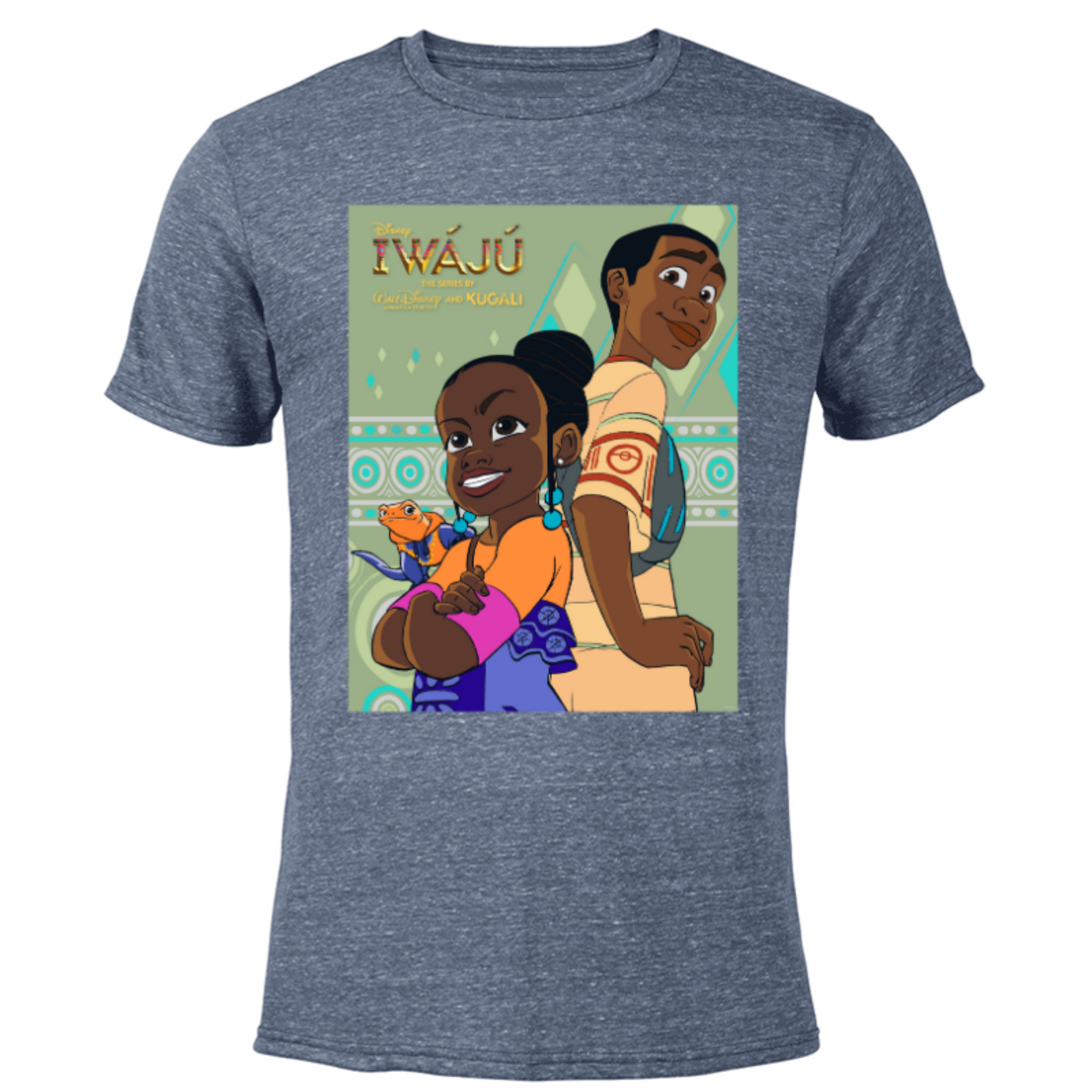 Disney Iwájú Animated Series Tola Kole and Otin Disney+- Short Sleeve ...