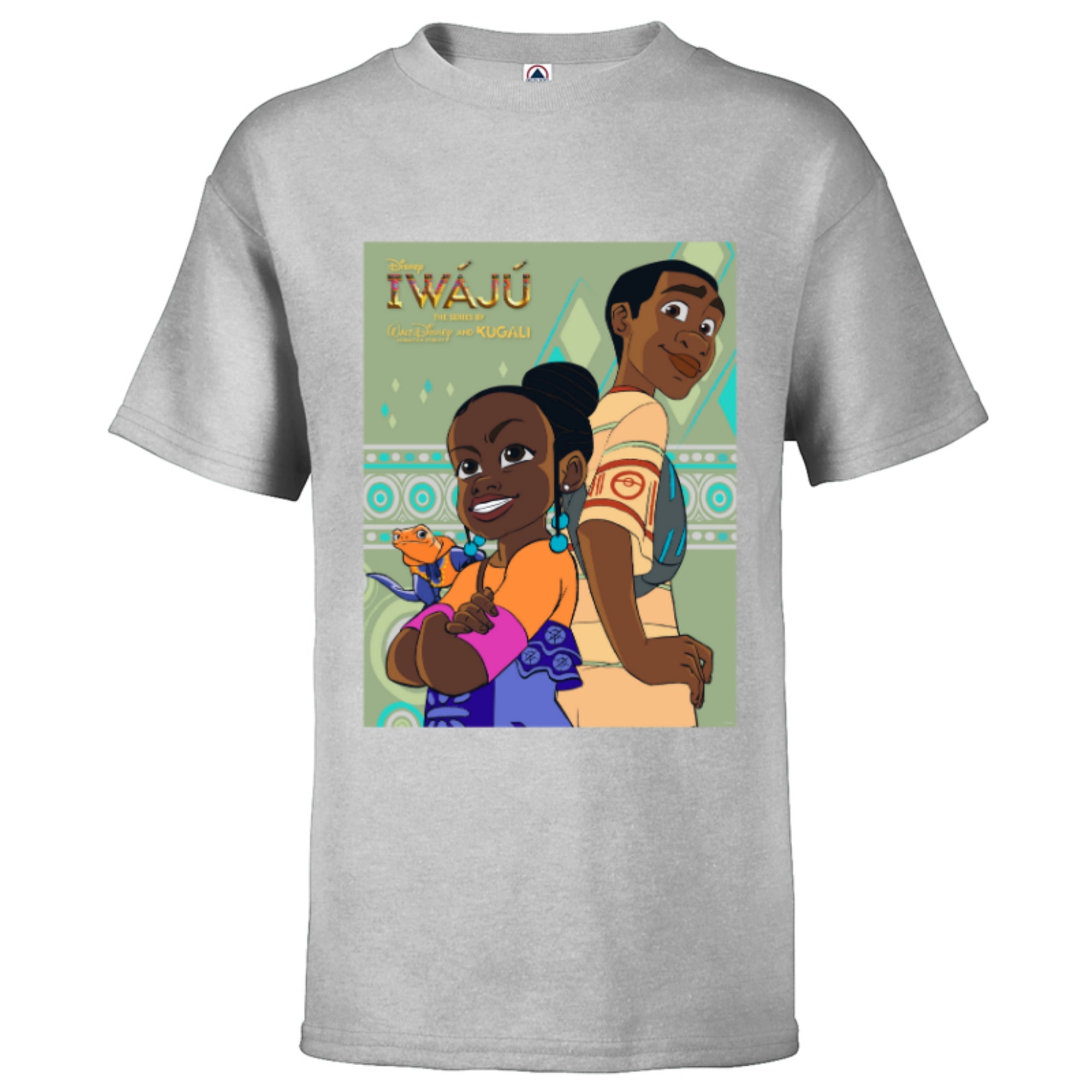 Disney Iwájú Animated Series Tola Kole and Otin Disney+- Short Sleeve T-Shirt for Kids ...