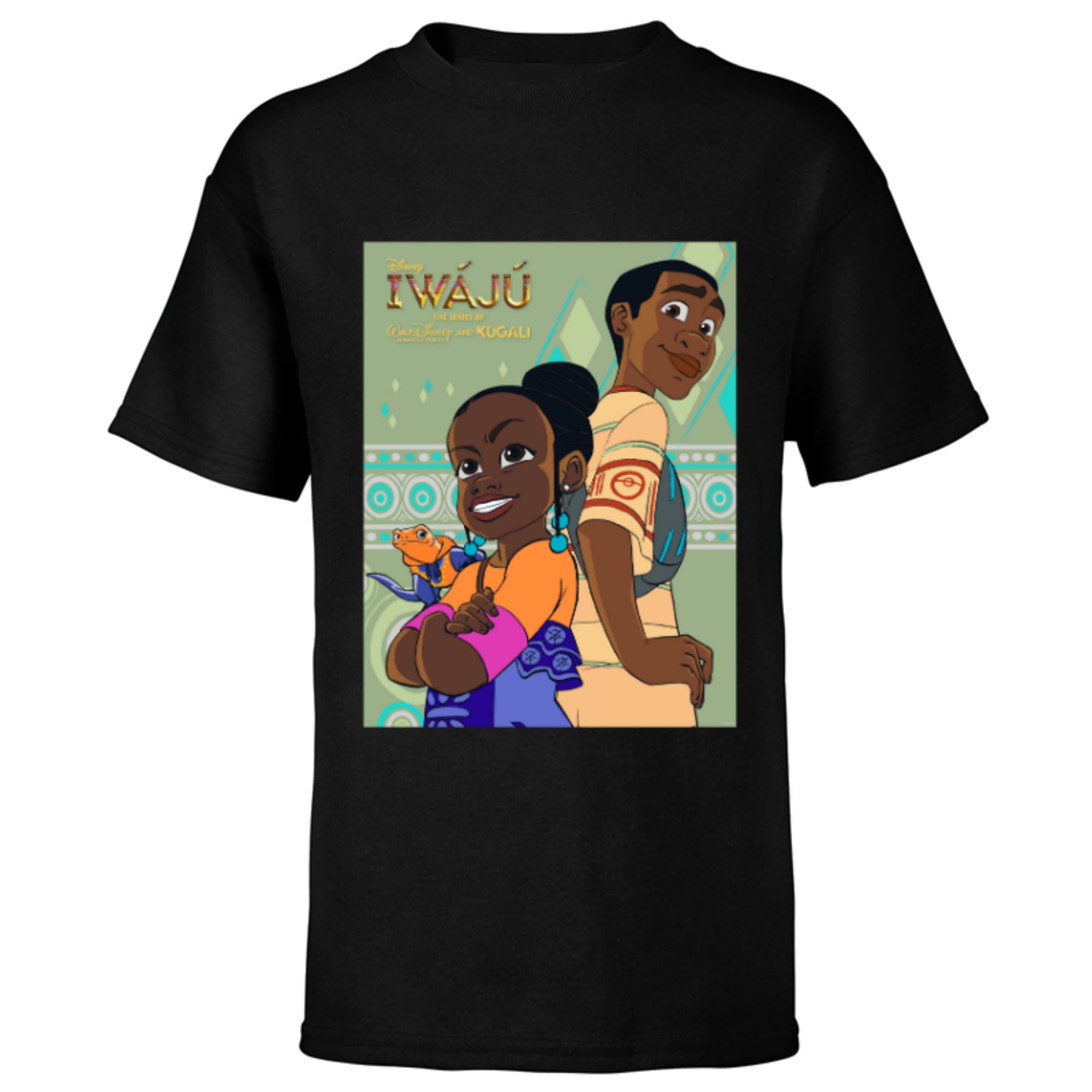 Disney Iwájú Animated Series Tola Kole and Otin Disney+- Short Sleeve T ...