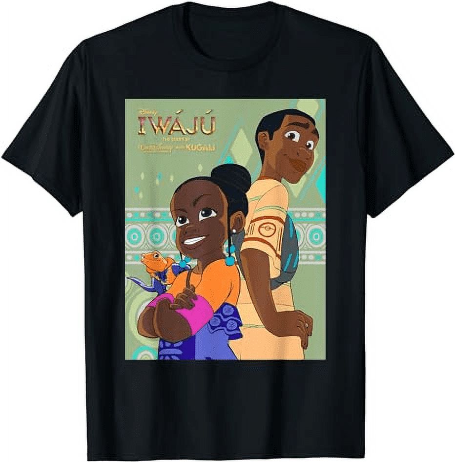 Disney Iwájú Animated Series Tola Kole and Otin Disney T-Shirt ...