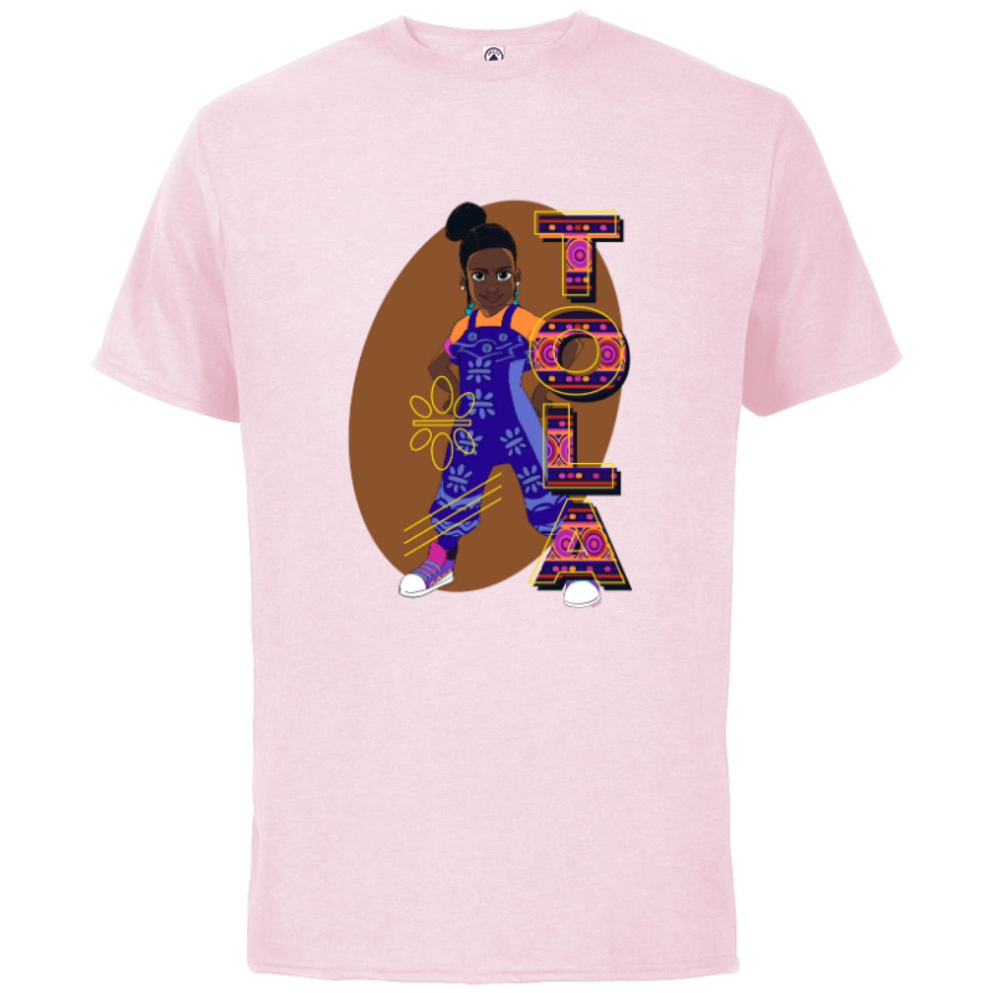 Disney Iwájú Animated Series Tola with Name Disney+- Short Sleeve ...