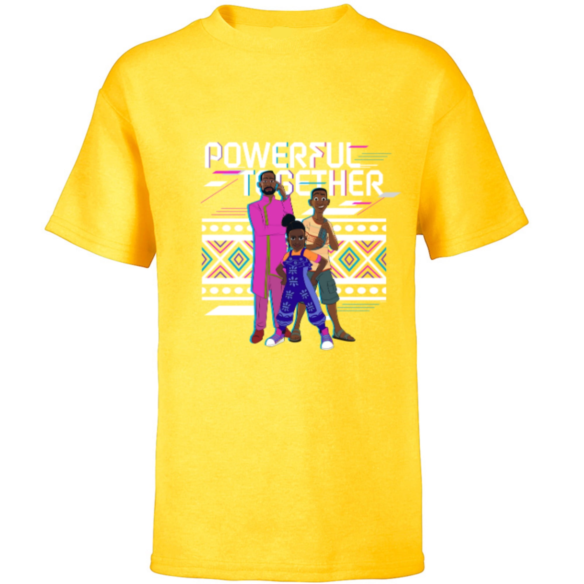 Disney Iwájú Series Tola Kole and Tunde Powerful Together- Short Sleeve ...