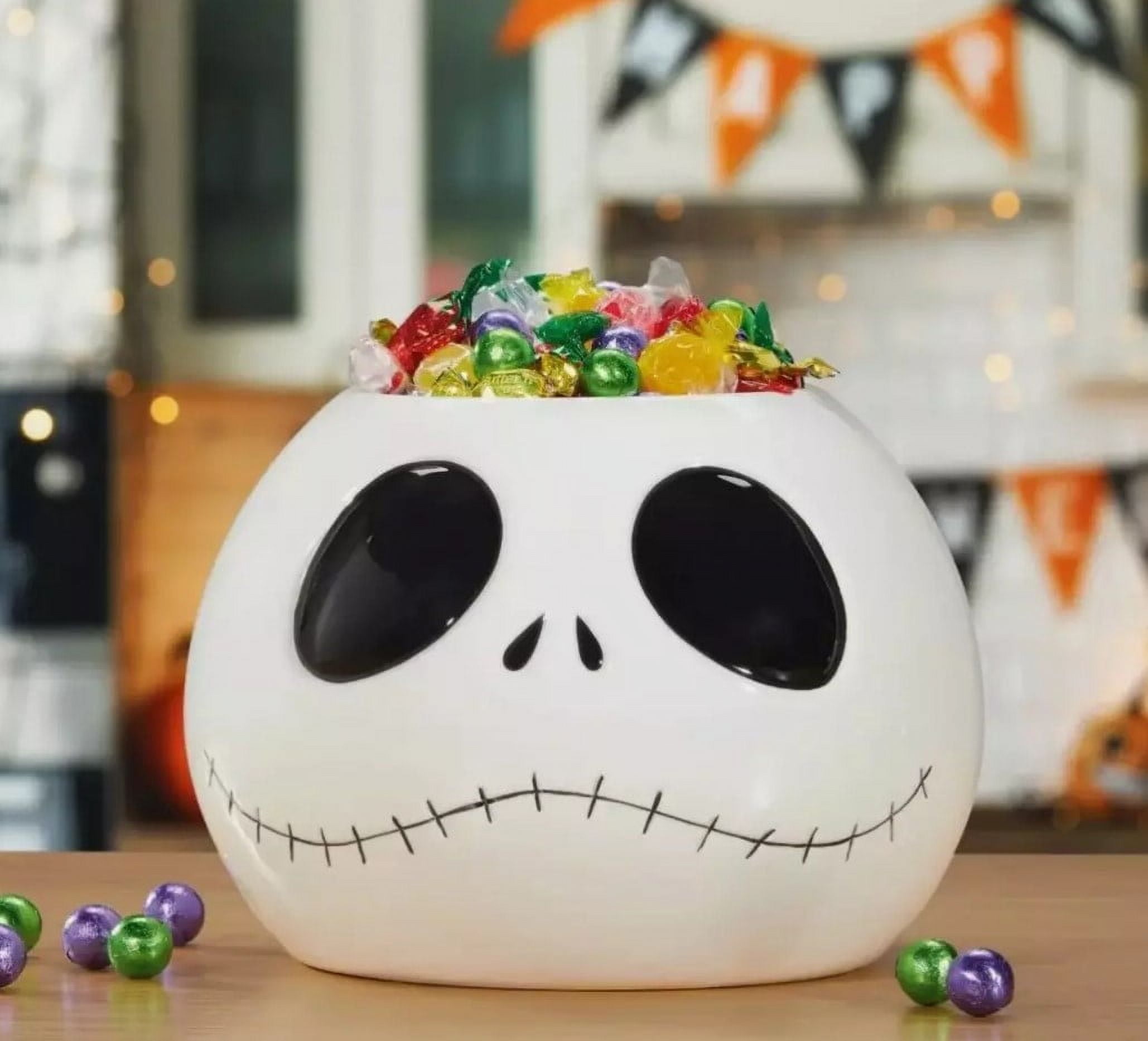 Disney Jack Skellington Nightmare Before Christmas Ceramic Halloween ...