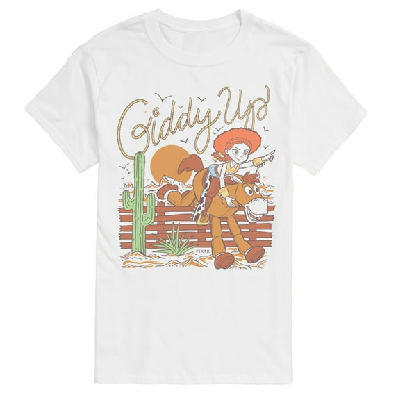 Disney - Jessie Bullseye Giddy Up - Men's Short Sleeve Graphic T-Shirt ...