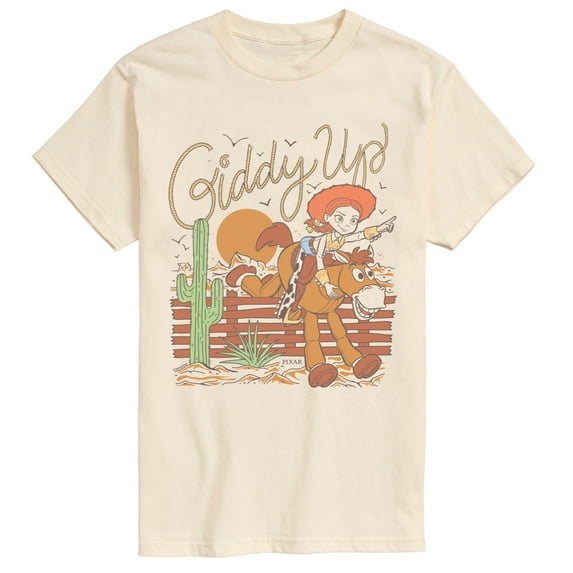 Disney - Jessie Bullseye Giddy Up - Men's Short Sleeve Graphic T-Shirt ...