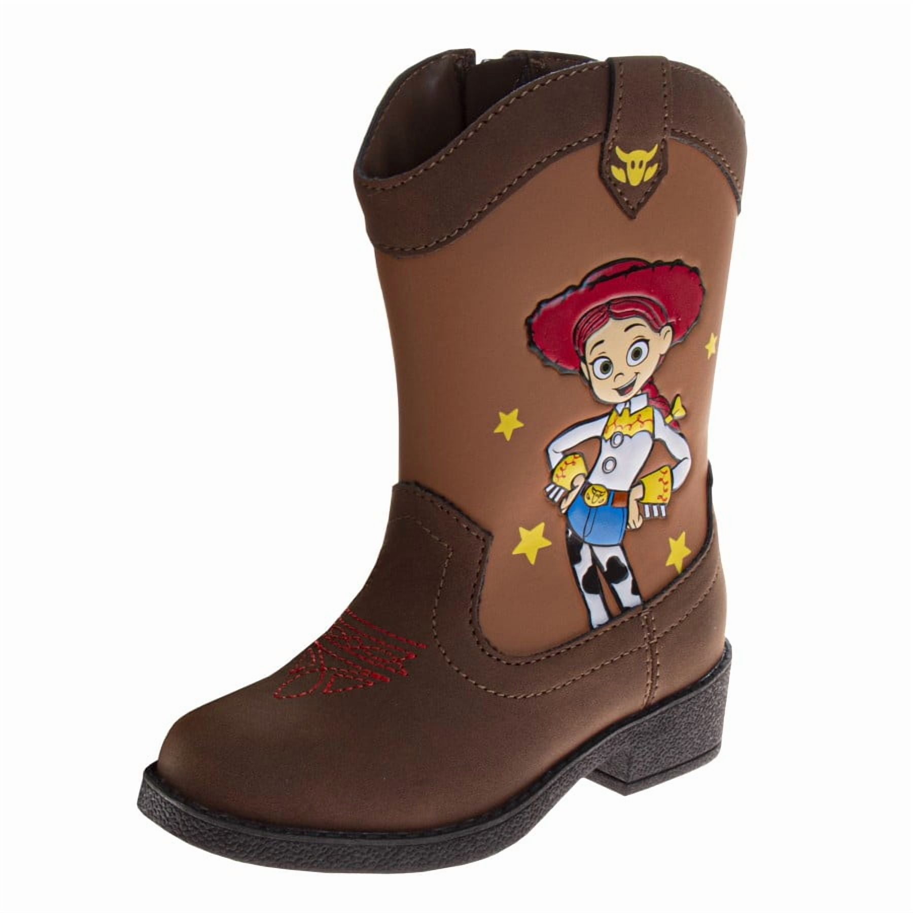 Disney Jessie Toy Story Western Cowboy Boots Toddler Sizes - Brown ...