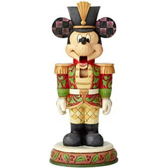 Disney Jim Shore Traditions Christmas Mickey Nutcracker Figurine New ...