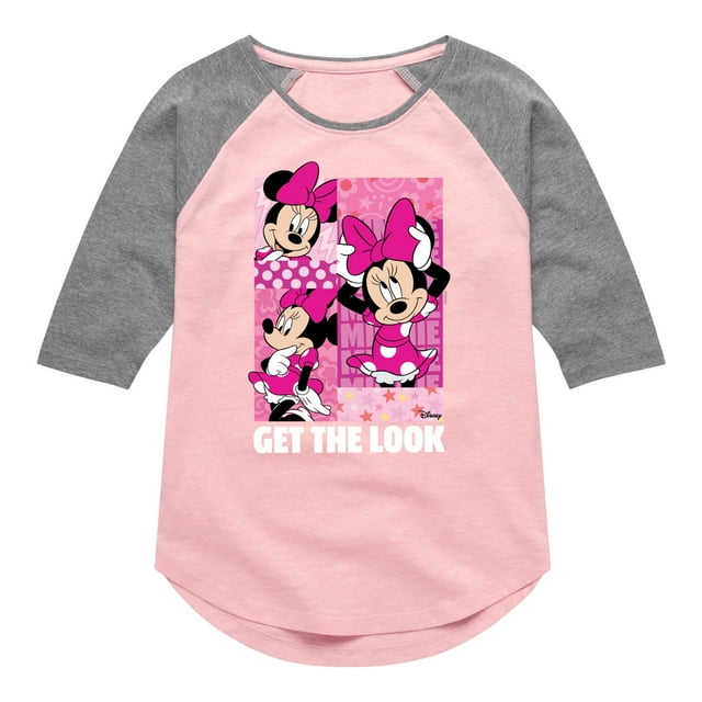 Disney Jr. - Get The Look - Girls Shirt Tail Raglan - Walmart.com