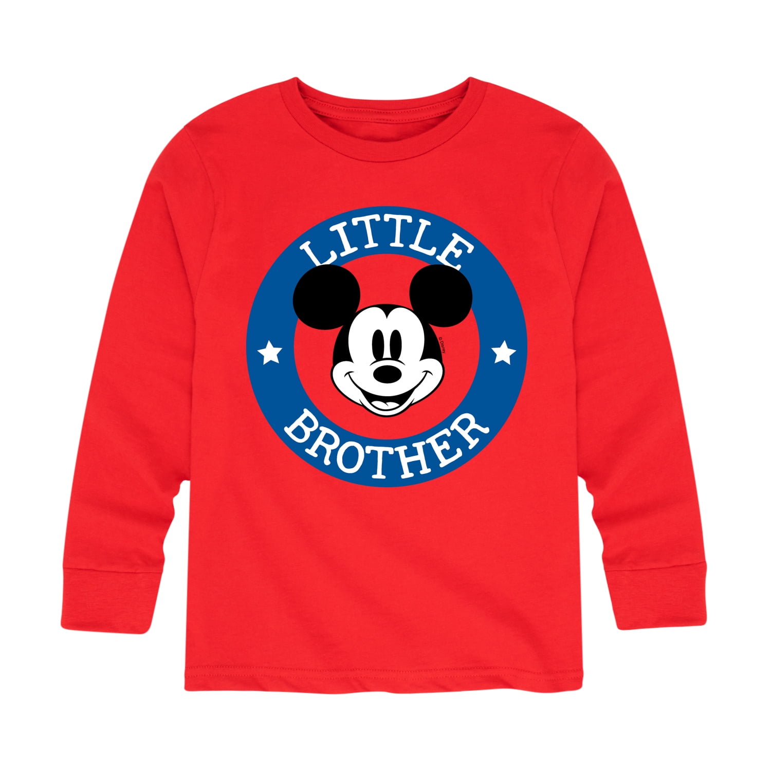 Disney Jr. Mickey & Friends - Mickey Little Brother - Youth Long Sleeve ...