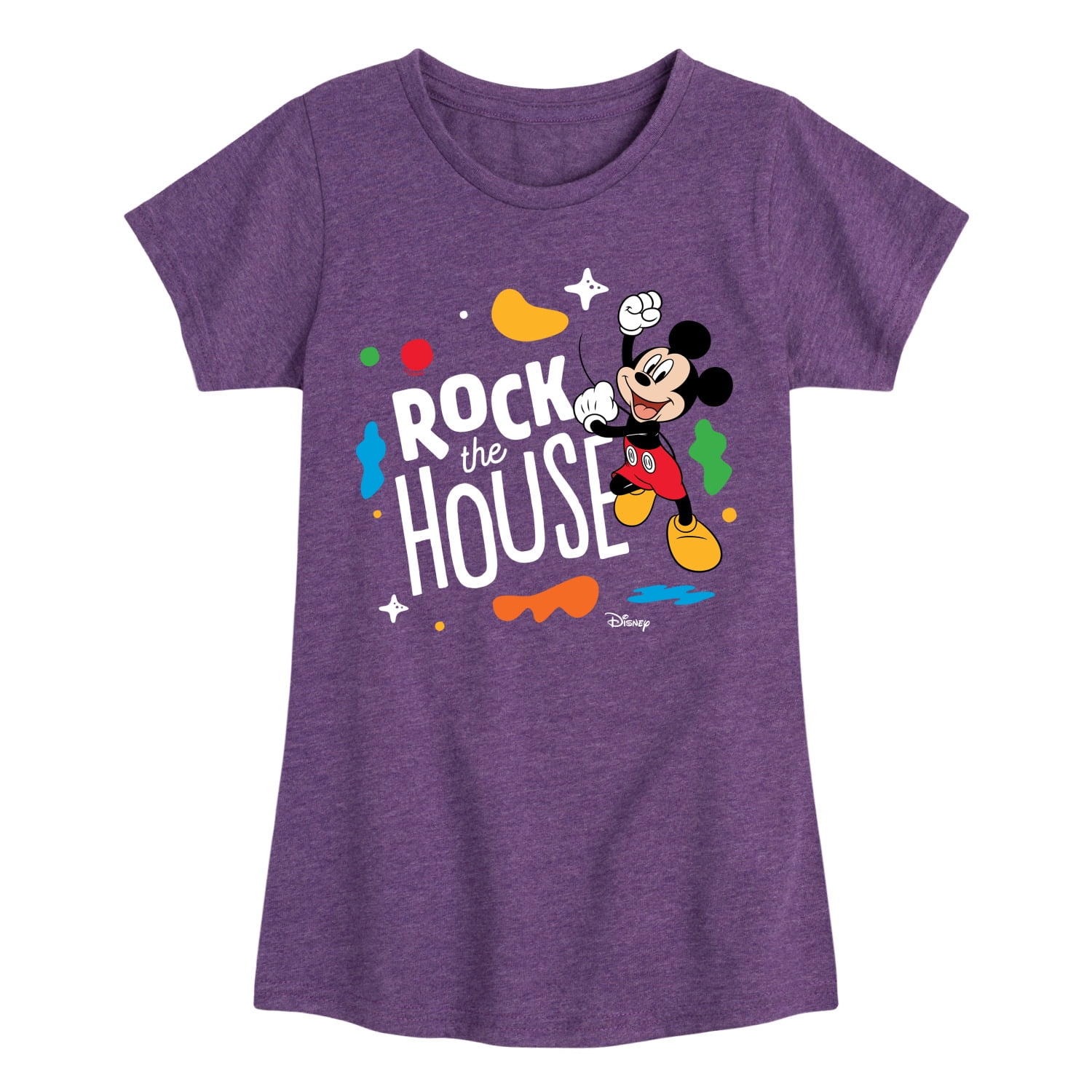 Disney Jr - Rock The House - Toddler & Youth Girls Short Sleeve Graphic ...