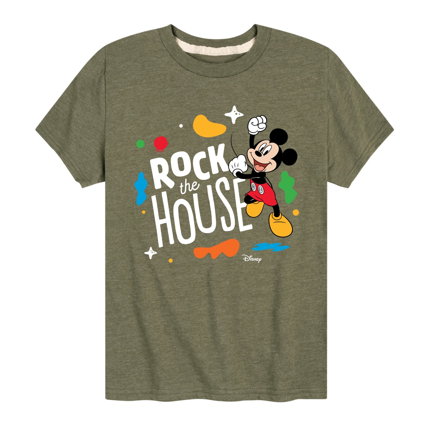 Disney Jr - Rock The House - Toddler & Youth Short Sleeve Graphic T ...