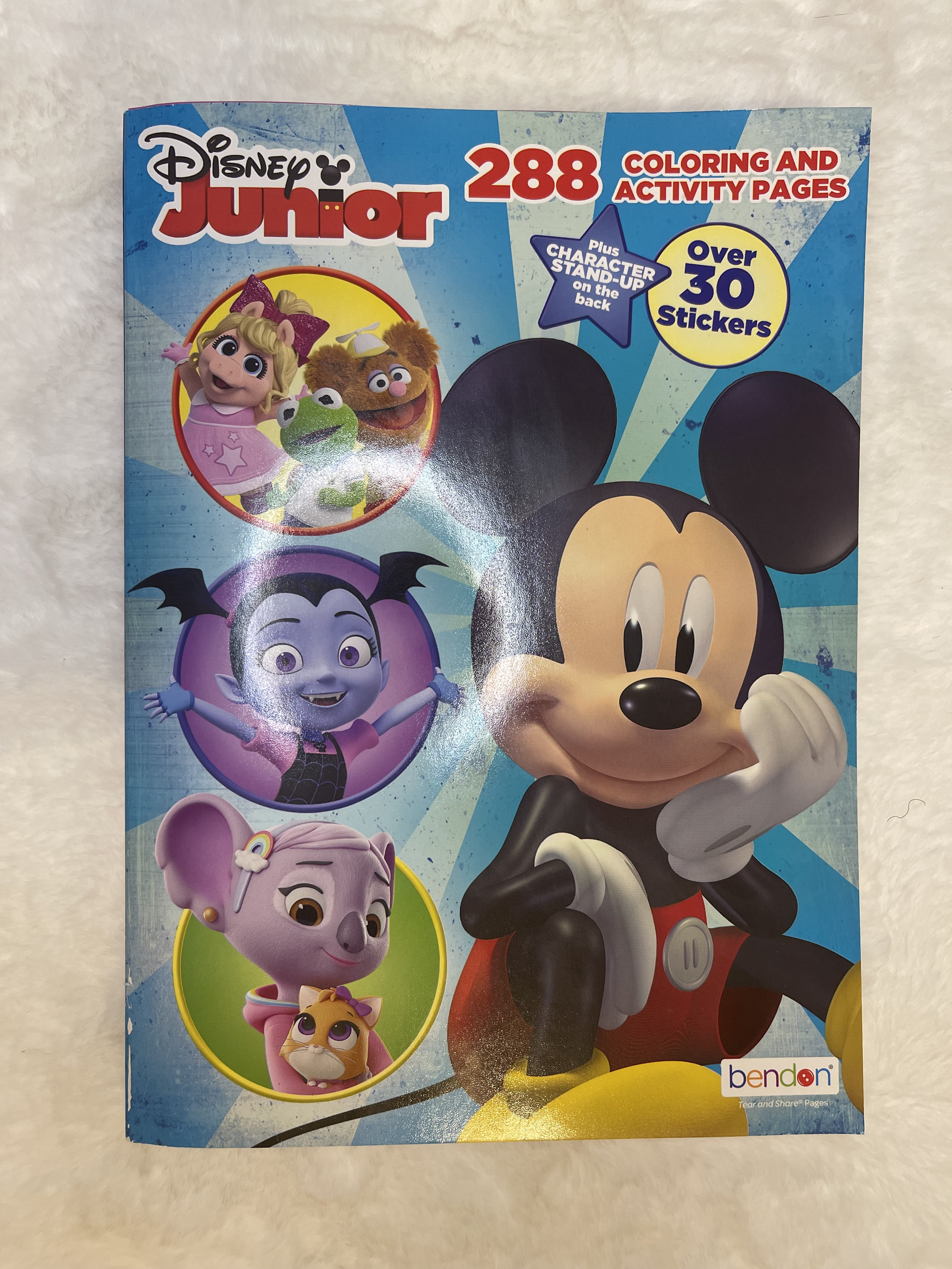 Disney Junior 288 Coloring and Activities Pages - Walmart.com