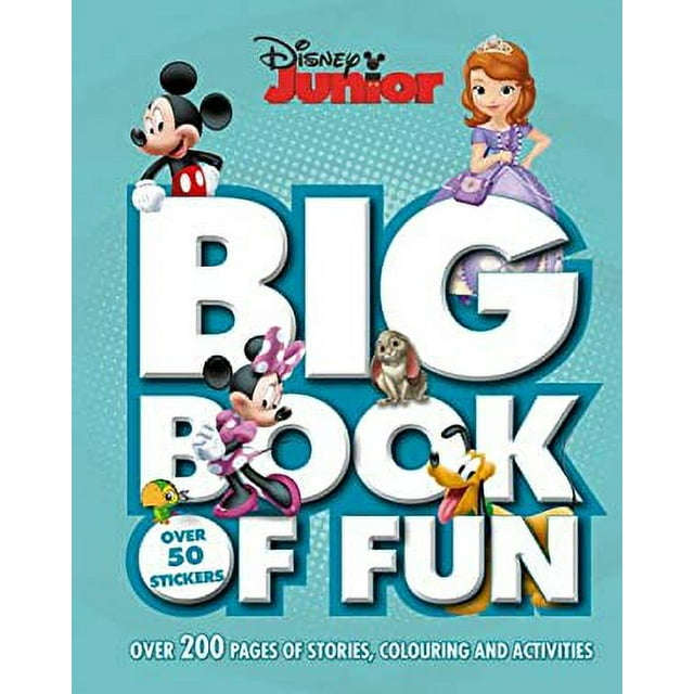 Pre-Owned Disney Junior Big Book of Fun: Over 200 Pages of Stories ...