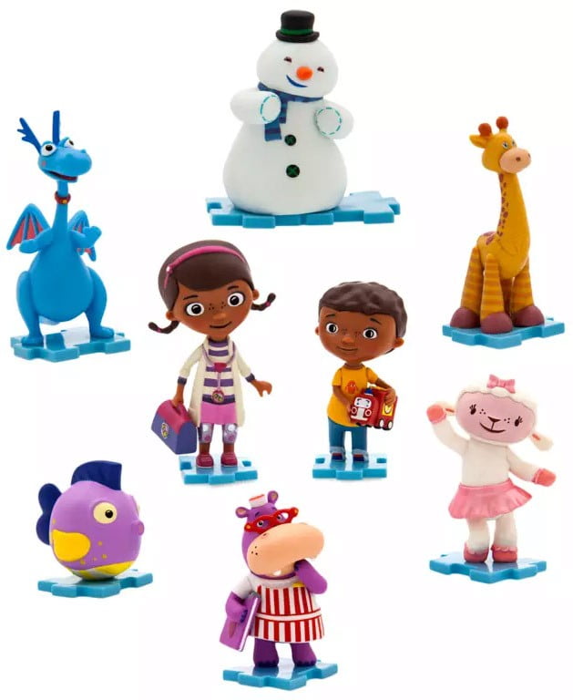Disney Parks Doc McStuffins Deluxe Figure Play Set Lambie Chilly New ...