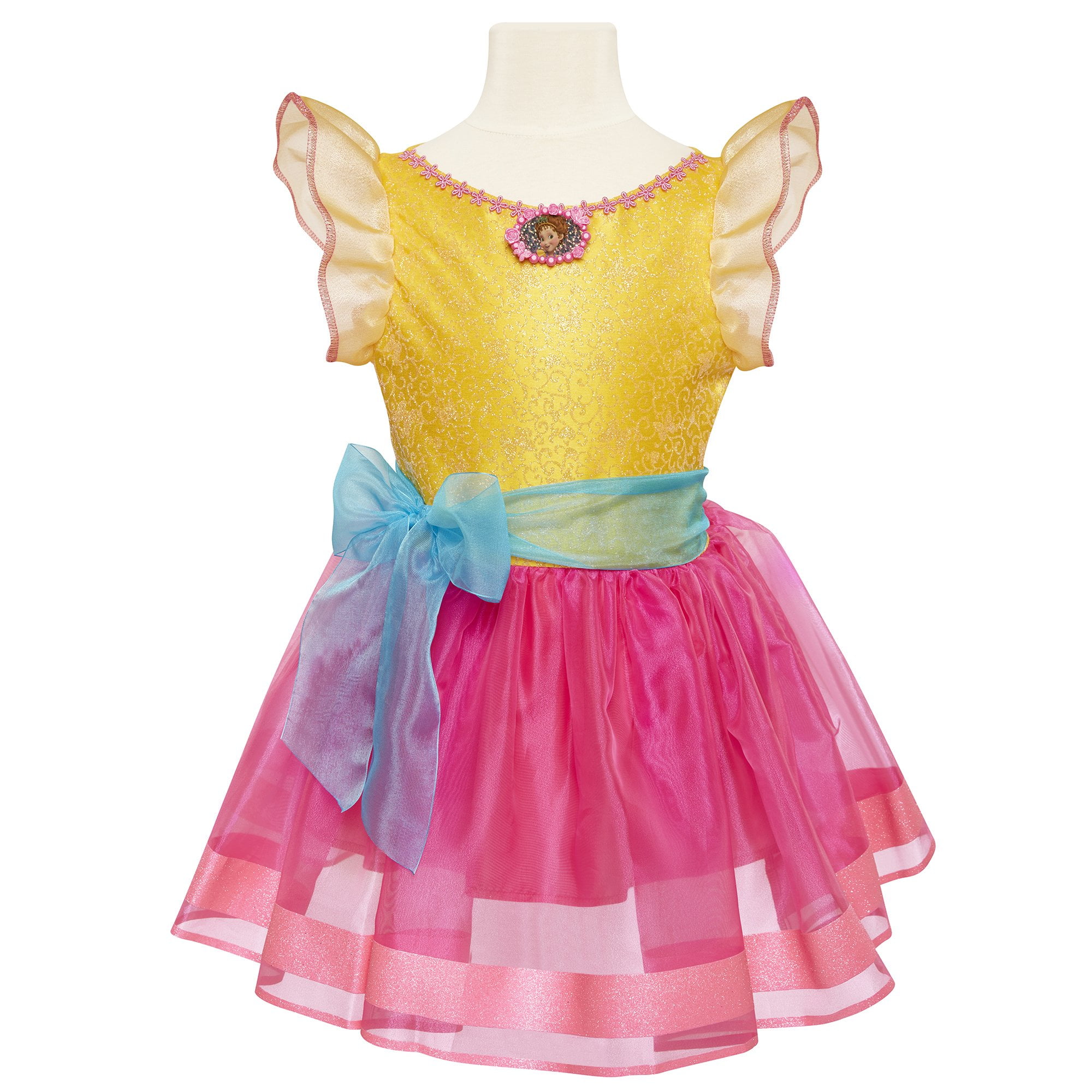 Disney Fancy Nancy Signature Dress: Kids Costume Outfit, Ages 3 ...