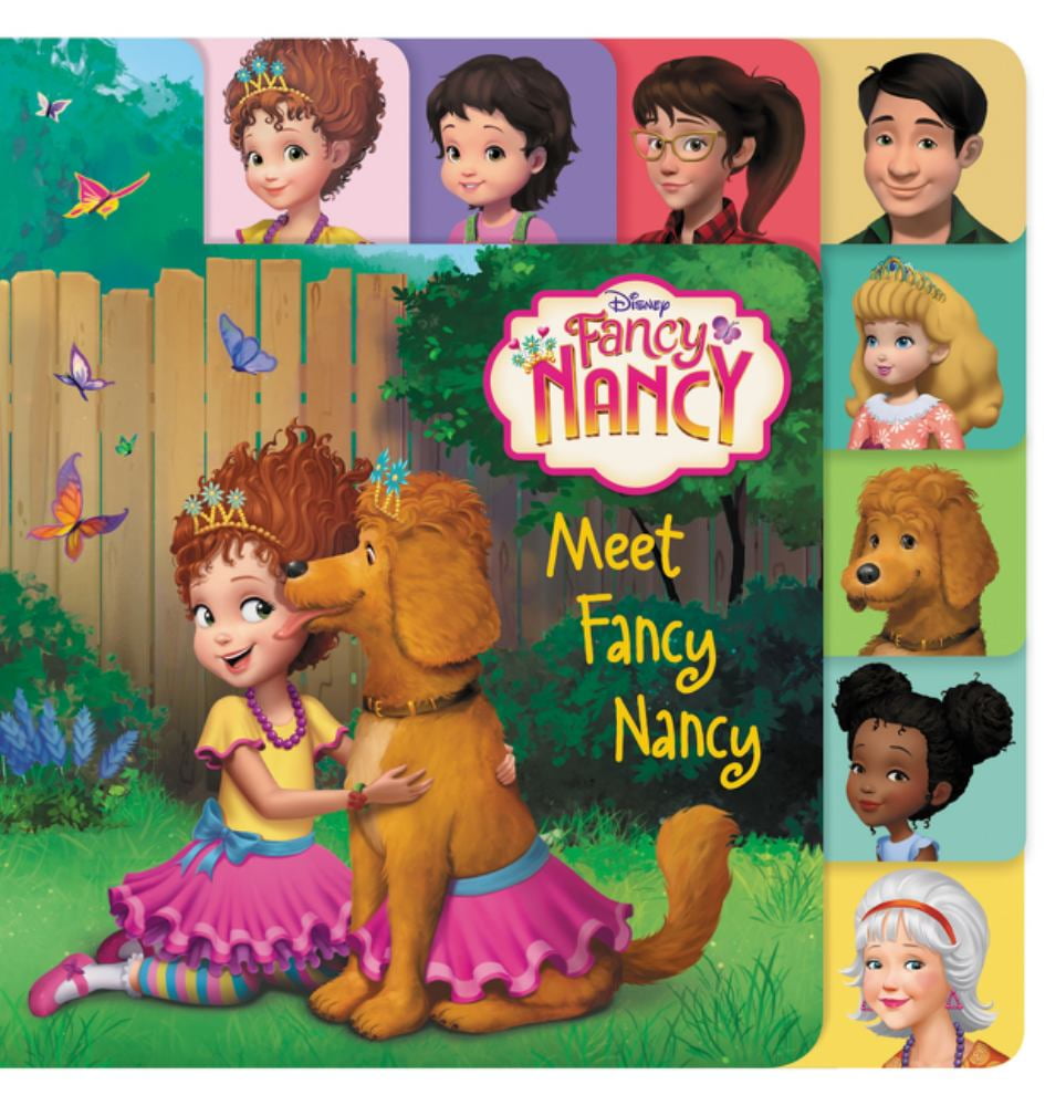 Disney Junior Fancy Nancy: Meet Fancy Nancy (Board Book) - Walmart.com