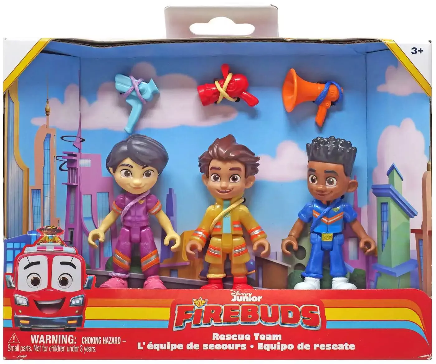 Disney Junior Firebuds Rescue Team Action Figure 3-Pack - Walmart.com
