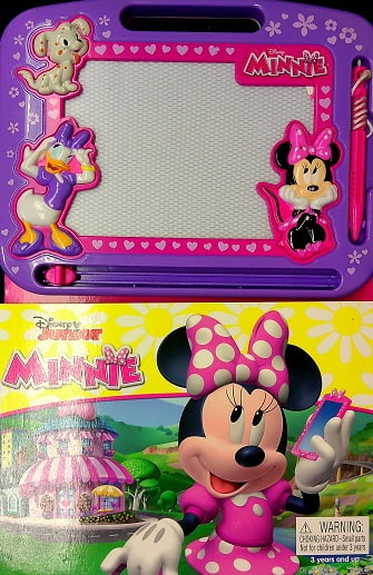 Disney Junior Learning Series Minnie Mouse Storybook & Magnetic Drawing ...