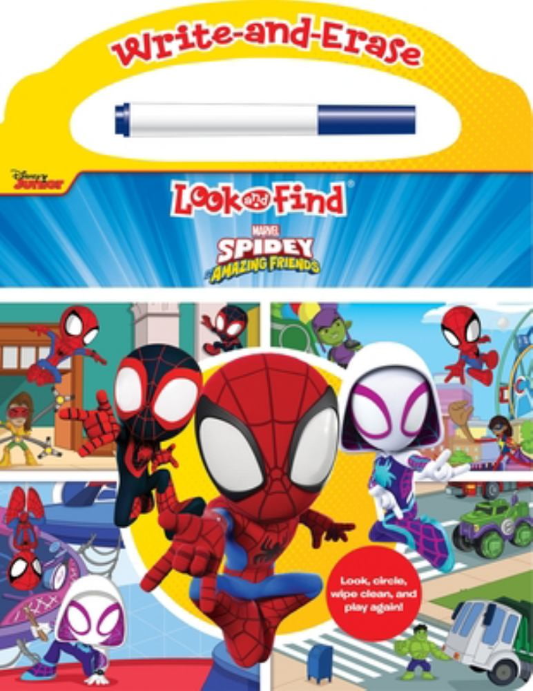 Disney Junior Marvel Spidey and His Amazing Friends: Write-And-Erase ...