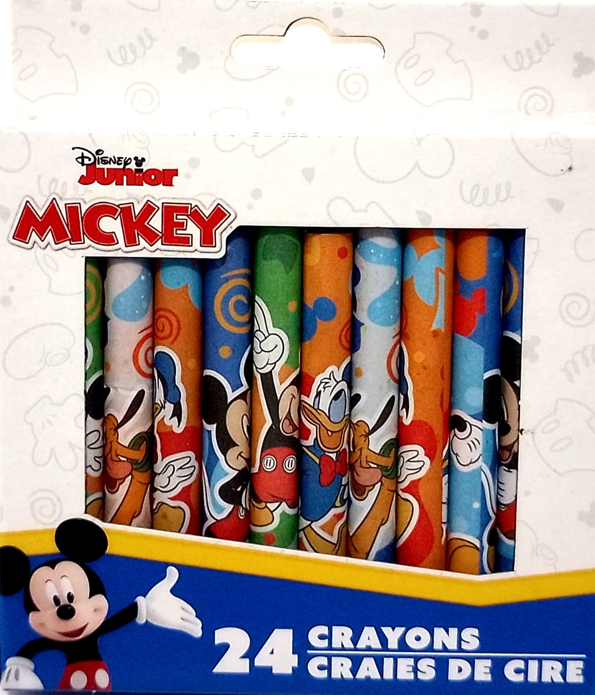 Disney Junior Mickey 24 Crayons - Walmart.com