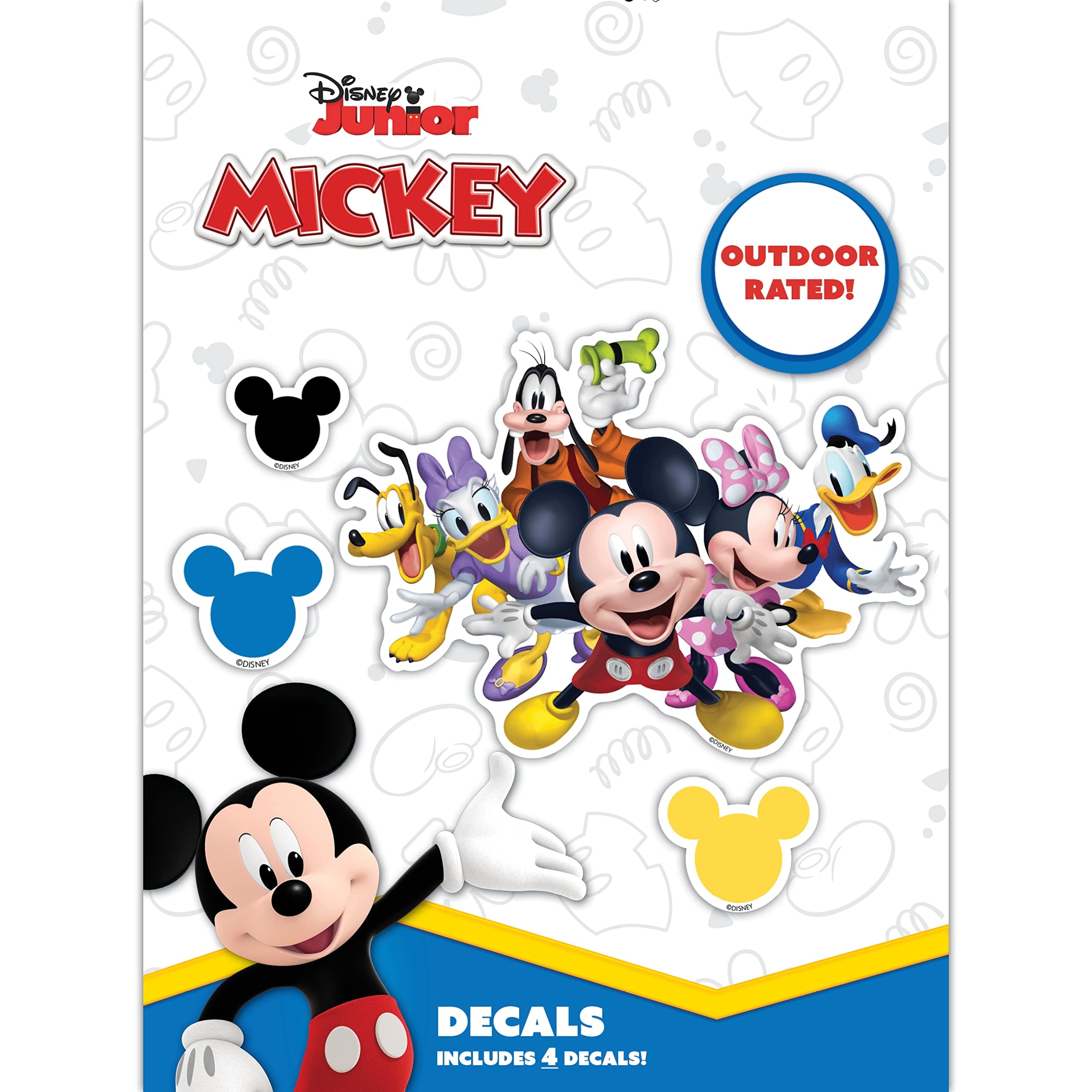 Disney Junior Mickey Mouse Clubhouse Decals - Mickey Mouse and Friends ...