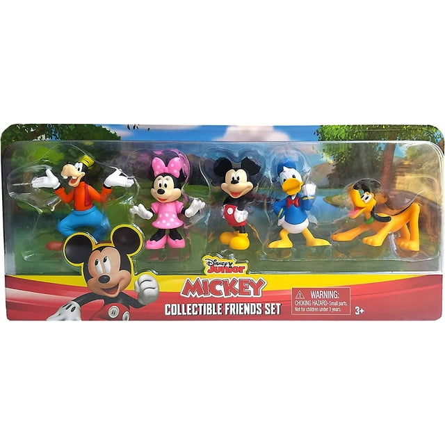 Disney Junior Mickey & Friends Figurines Set - 5 Figures: Mickey ...