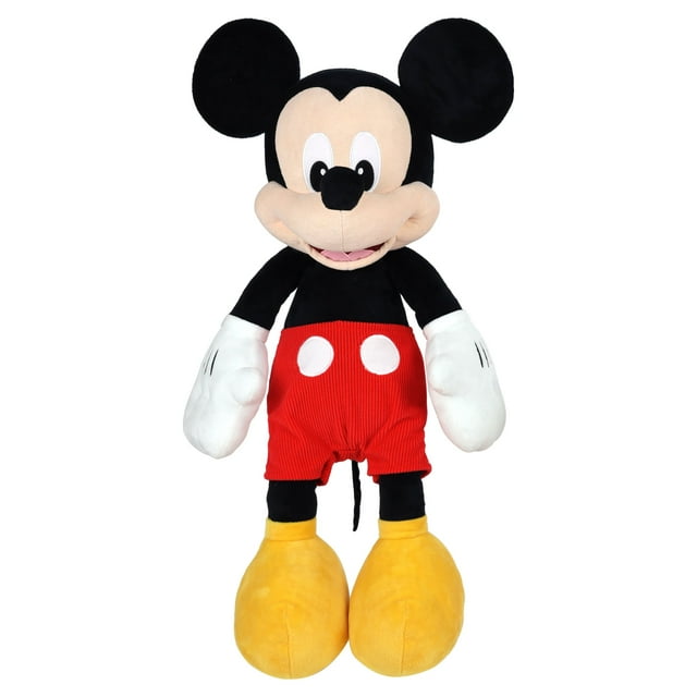 Disney Junior Mickey Mouse Jumbo 25-inch Plush Mickey Mouse, Officially ...