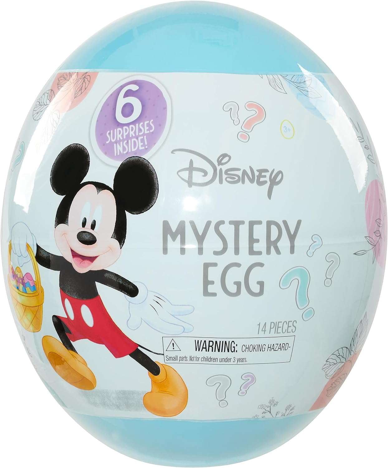 Disney Junior Mickey Mouse Mystery Egg (6 Surprises!) - Walmart.com