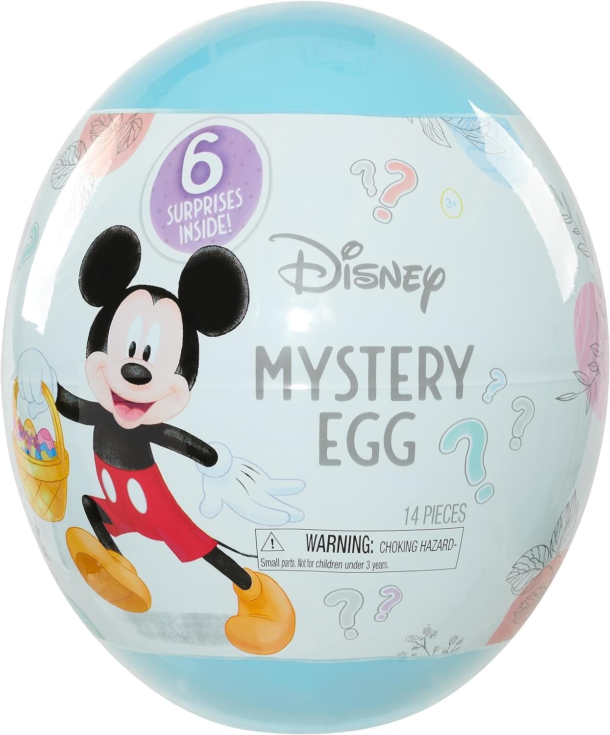 Disney Junior Mickey Mouse Mystery Egg (6 Surprises!) - Walmart.com