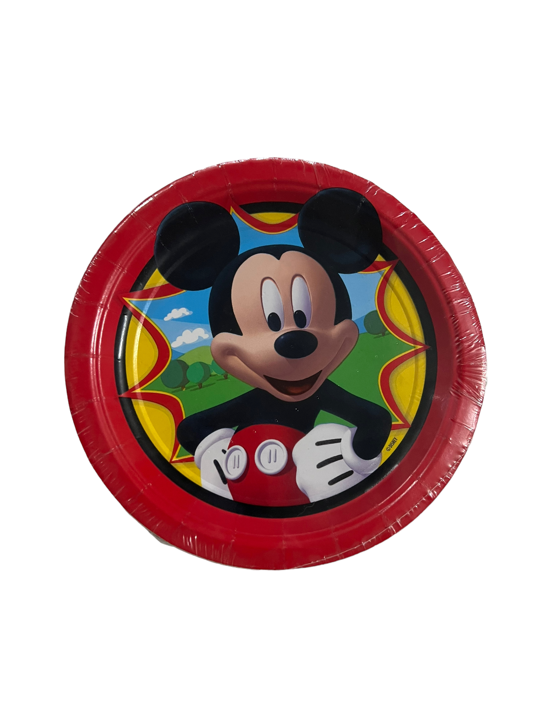 Disney Junior Mickey Mouse Plates, 7 inches package of 8 - Walmart.com