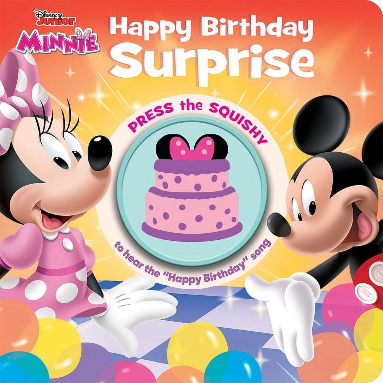 Disney Junior Minnie: Happy Birthday Surprise Sound Book, (Paperback ...