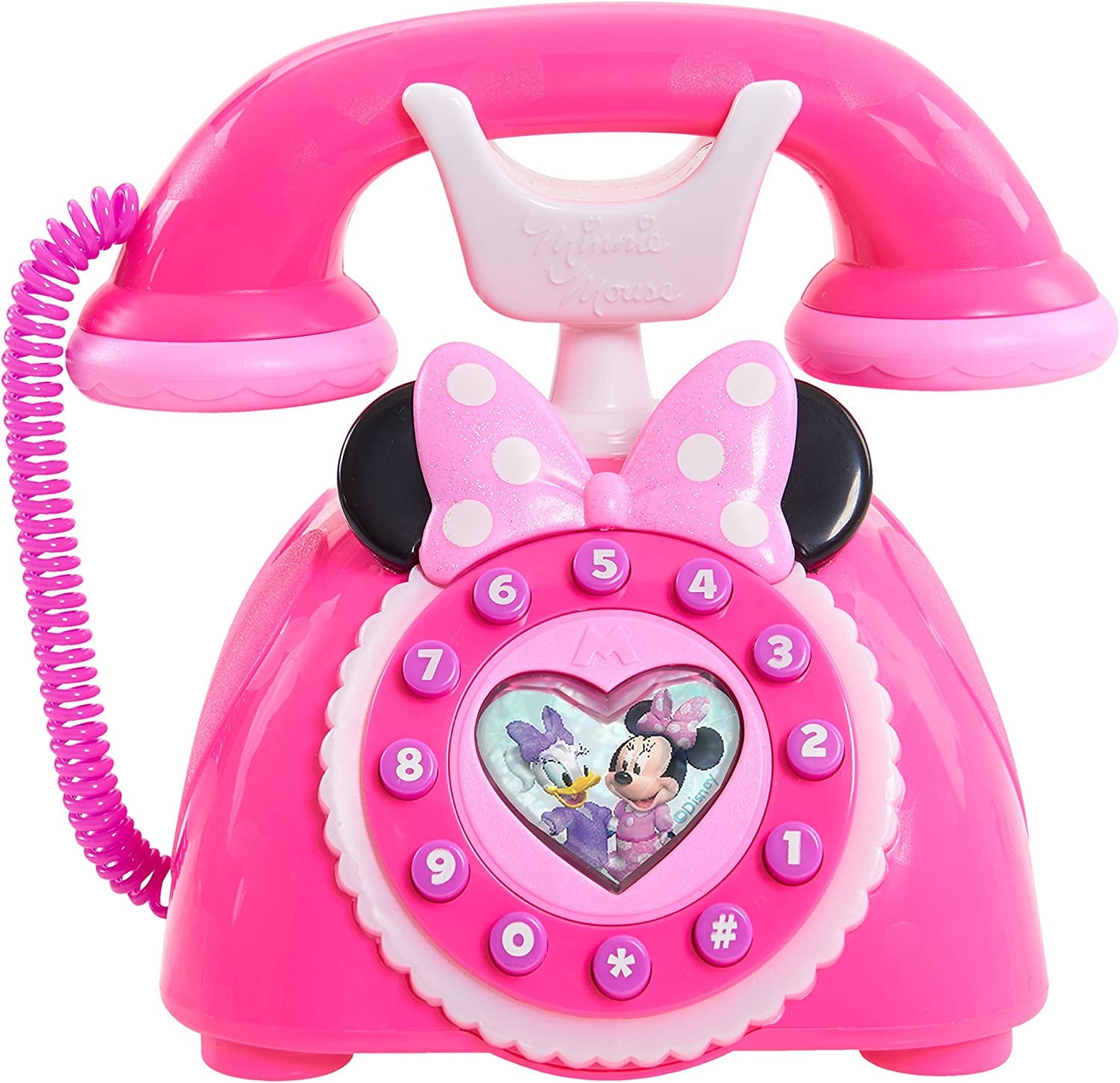 Disney Junior Minnie Mouse Happy Helpers Pretend Play Toy Phone ...