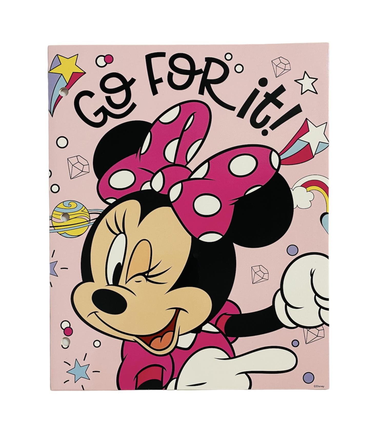 Disney Junior Minnie Mouse 2-Pocket Portfolio Folder - 1 Count ...
