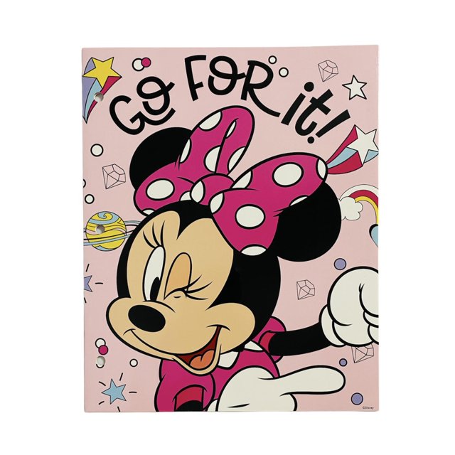 Disney Junior Minnie Mouse 2-Pocket Portfolio Folder - 1 Count ...
