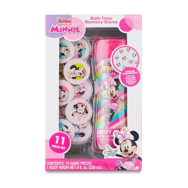 Disney Junior Minnie Mouse Bath Memory Game, 11 Pieces - Walmart ...