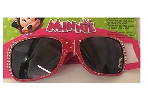 Disney Junior Minnie Pink Summer Sunglasses With Bedazzled Frame ...