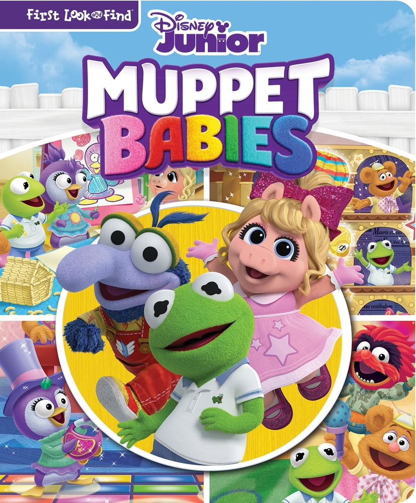 Pre-Owned Disney Junior Muppet Babies: First Look and Find (Board book ...