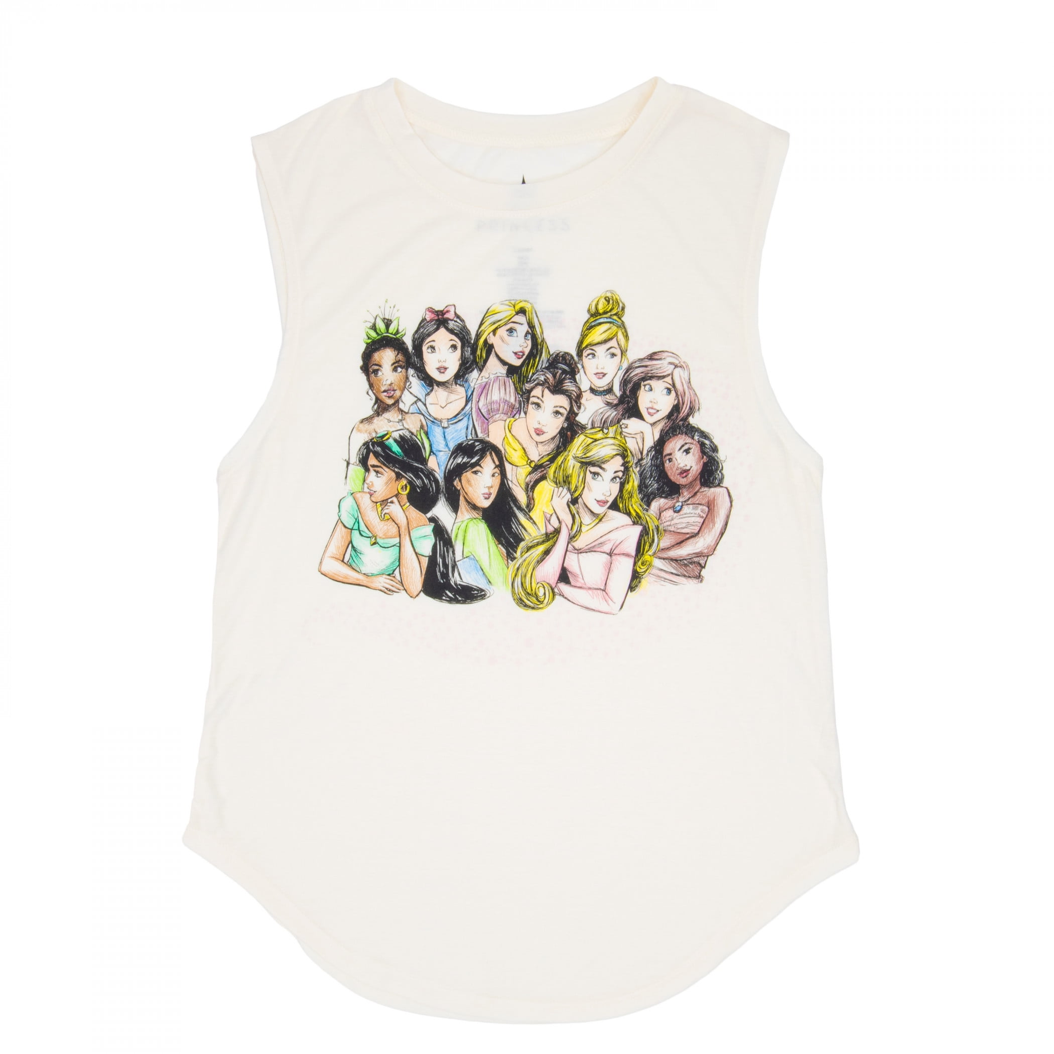 Disney Junior Princess Scoop Neck Tank - Walmart.com