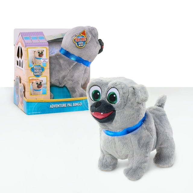 Disney Junior Puppy Dog Pals Adventure Pals Plush Walking and Barking ...