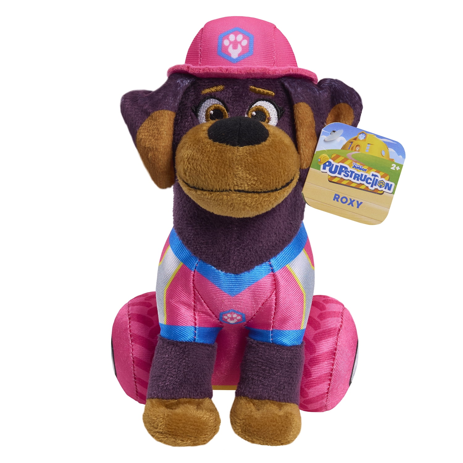 Disney Junior Pupstruction Roxy Small Plush, 8-inch Stuffed Animal ...