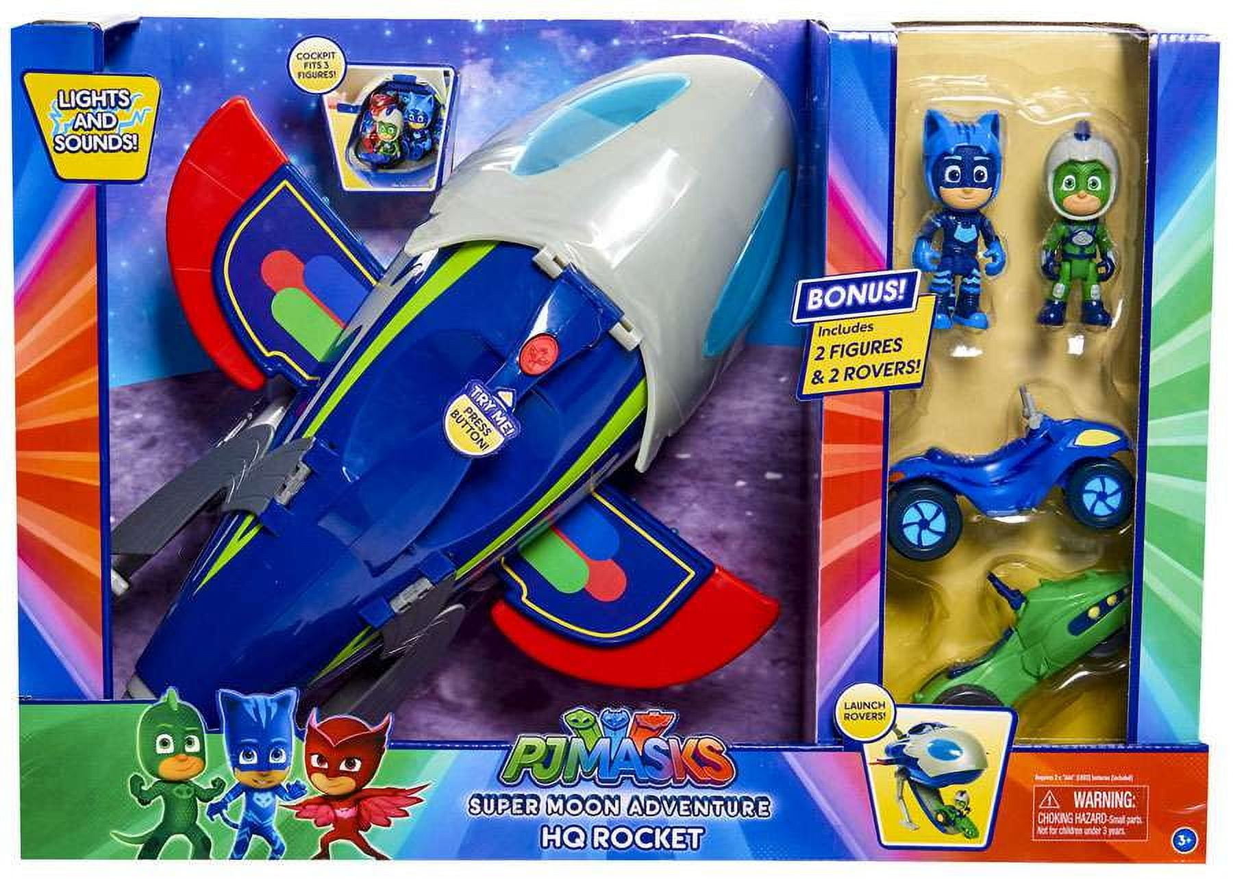 Disney Junior Super Moon Adventure HQ Rocket Playset (Includes 2 ...