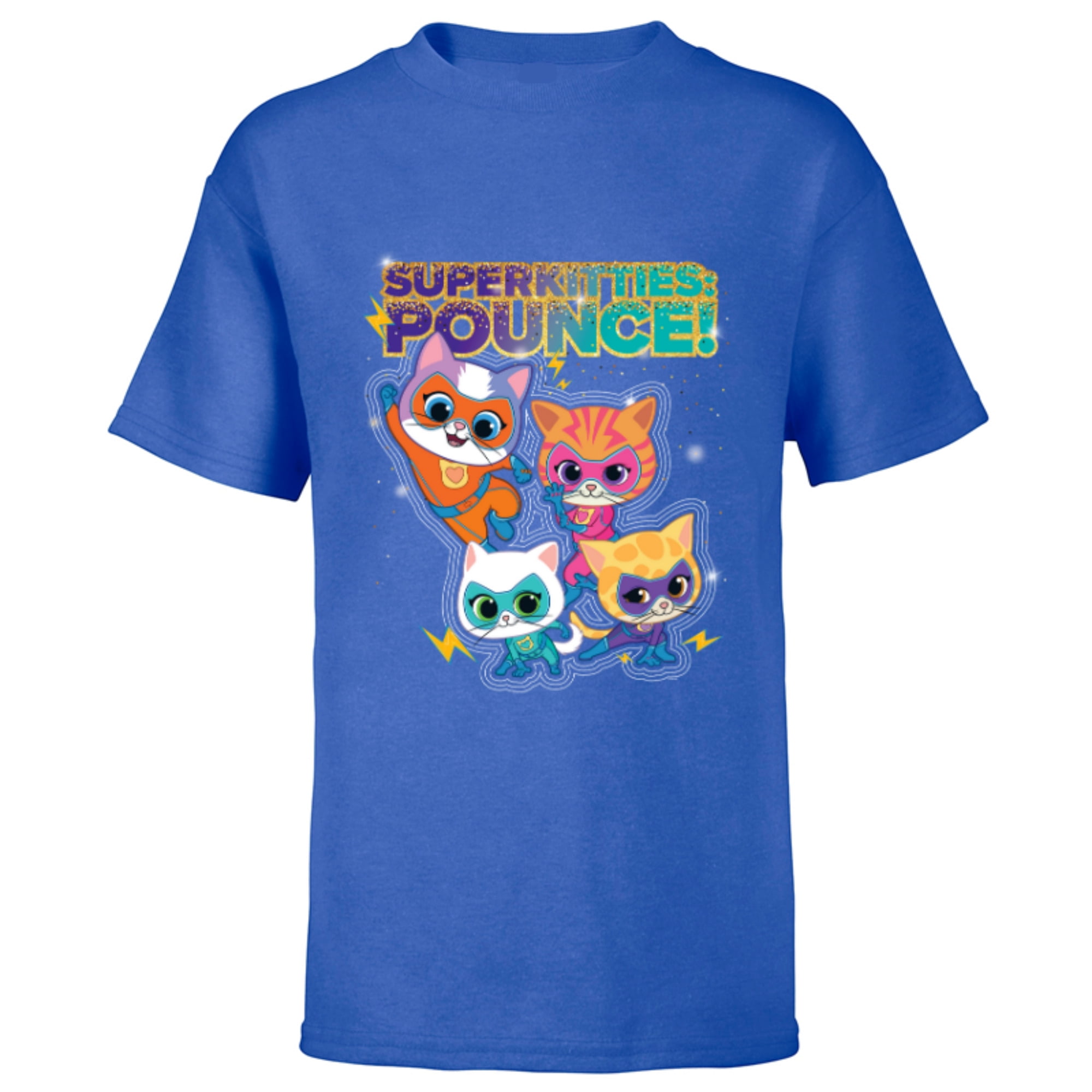 Disney Junior SuperKitties Pounce! Full Team - Short Sleeve T-Shirt for ...