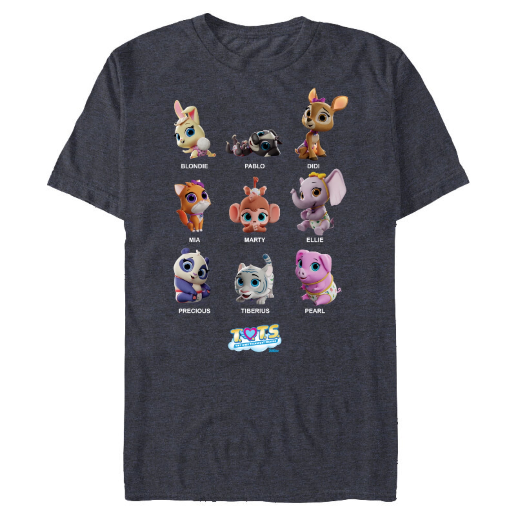 Disney Junior T.O.T.S. Characters - Short Sleeve Blended T-Shirt for ...
