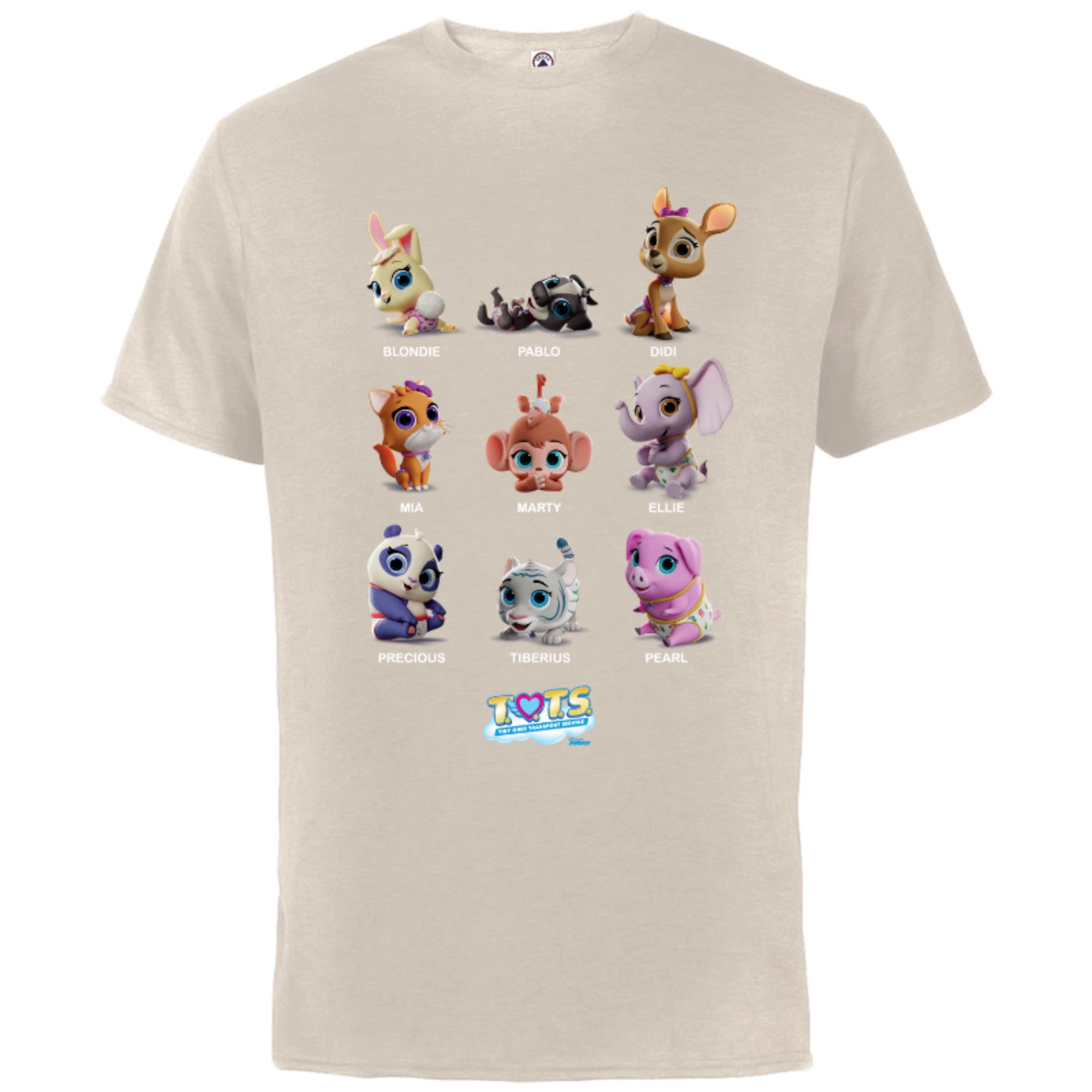 Disney Junior T.O.T.S. Characters - Short Sleeve Cotton T-Shirt for ...