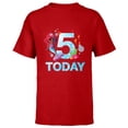 Disney Junior’s Ariel Fifth Birthday 5 Years Old Today - Short Sleeve T ...